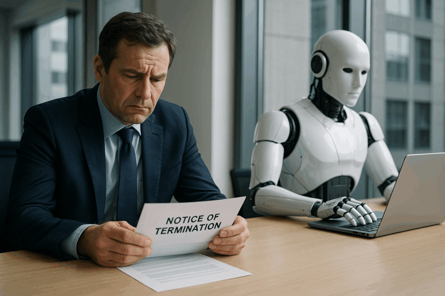 AI adoption triggers mid-level job cuts and future talent fears